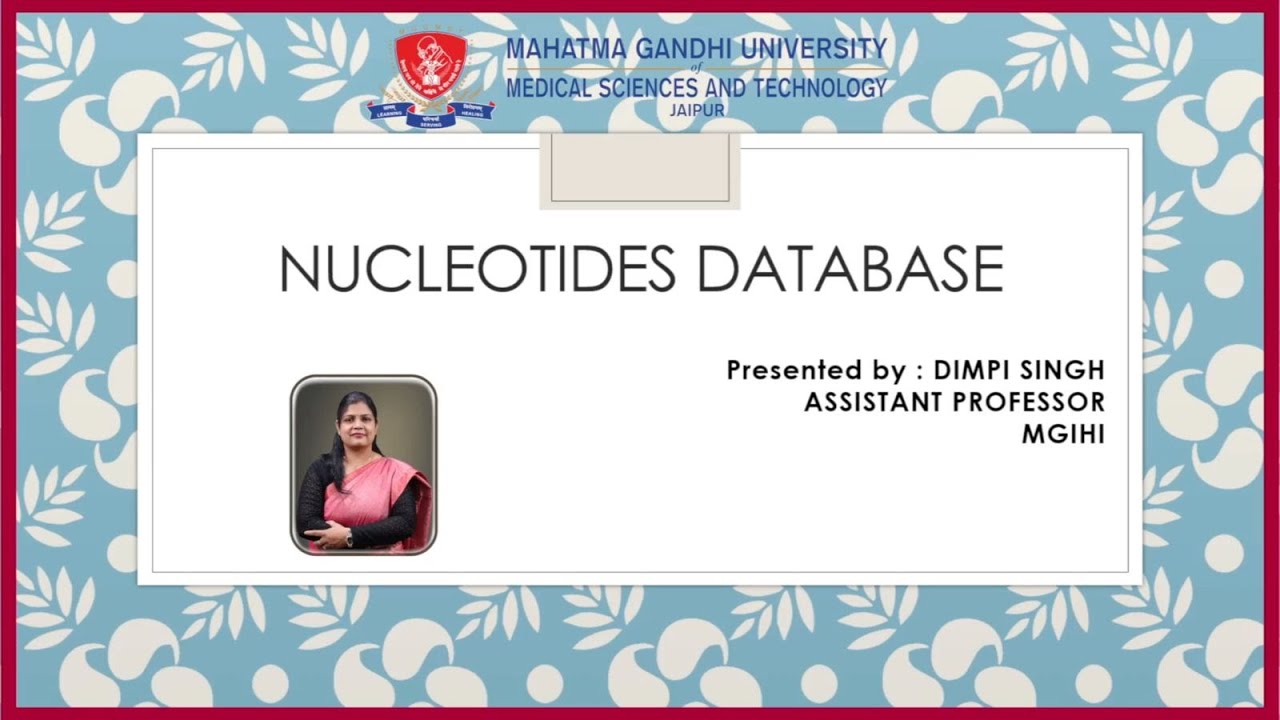 Nucleotides Database