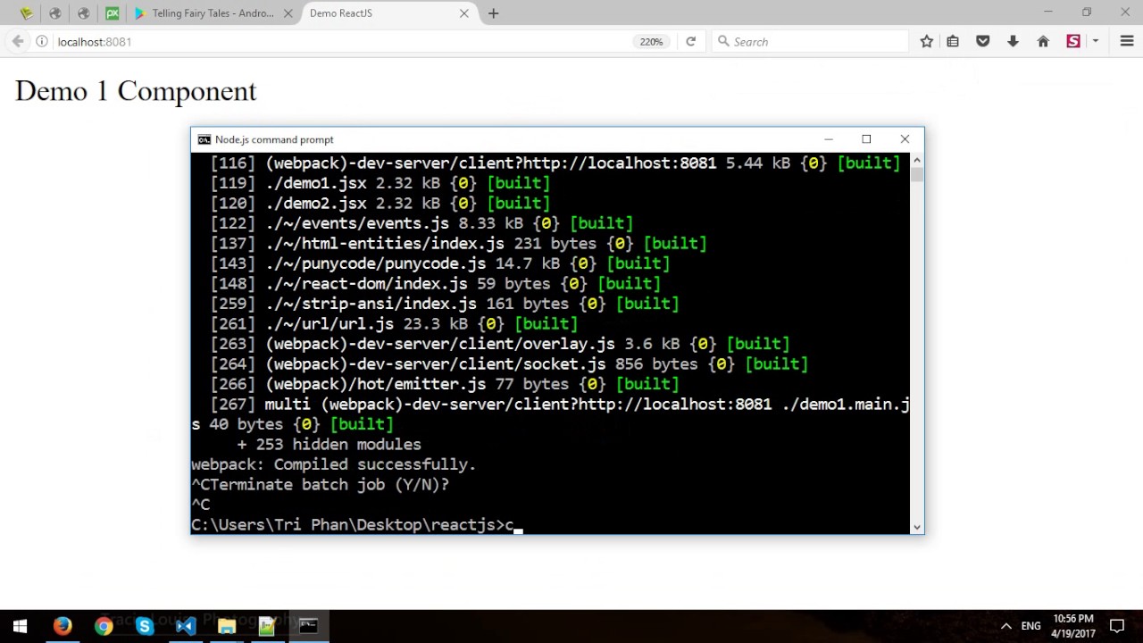 ReactJS Tutorial - Part 2 - Nested Components