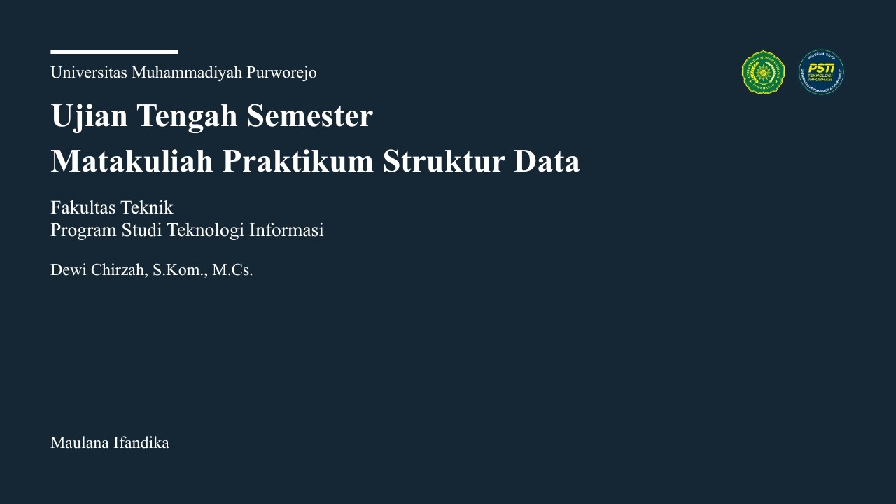 UTS | Smt.3 | Praktikum Struktur Data