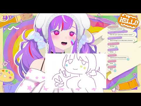 VTuber Mono Monet Likes Genshiken | OGIUE MANIAX