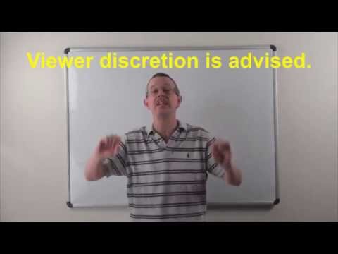 Learn English: Daily Easy English 0868: Viewer discretion is advised.