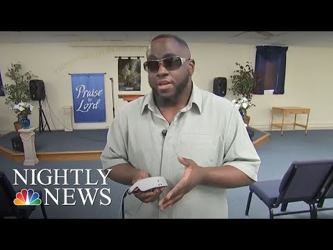 Watch The Moment Technology Opened This Blind Man’s Eyes To The World Around Him | NBC Nightly News