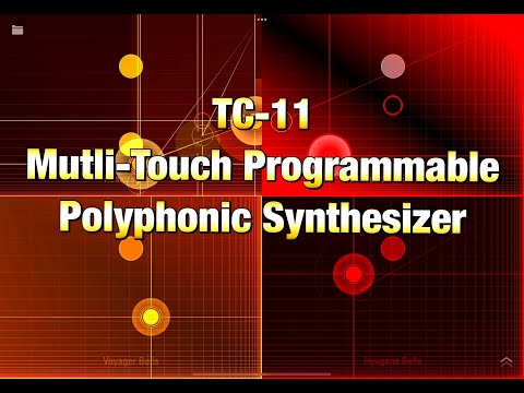 TC-11 - Fully Programmable Polyphonic Multi Touch Synth - Programming Guide & Preset Demo - iOS ...