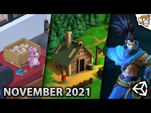 TOP 10 GAMES #madewithunity Factory Town, Ruined King, Len's Island (NOVEMBER 2021)