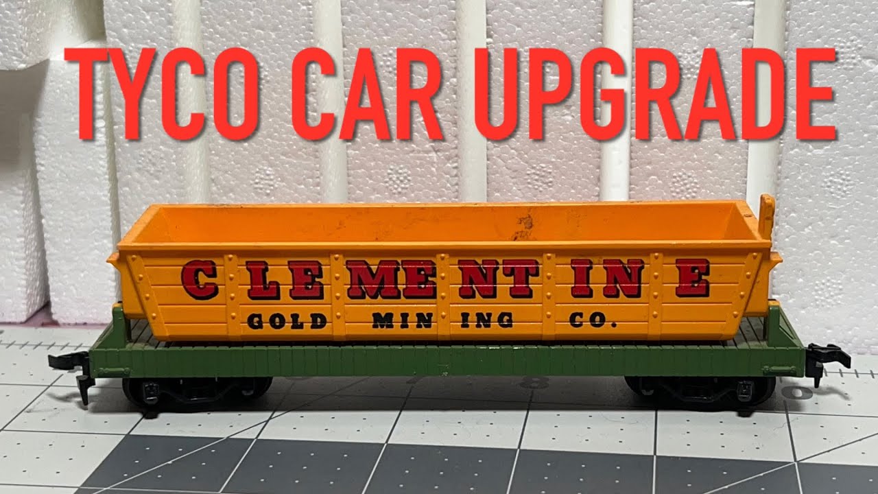 TYCO Train Car Upgrade