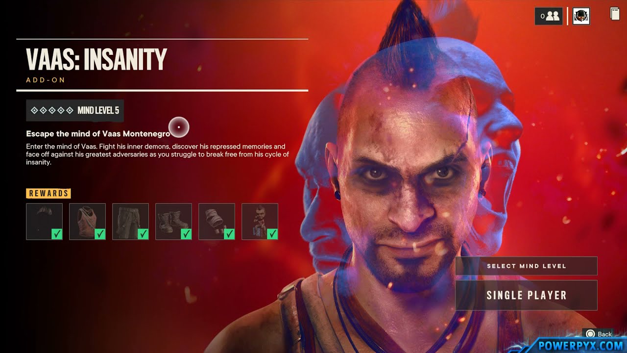 Far Cry 6 Vaas Insanity - Mind Level 5 Walkthrough (Definition of Insanity Trophy / Achievement)