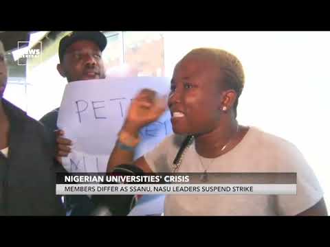 NIGERIA UNIVERSITIES ON STRIKE: SSANU, NASU LEADERS SUSPEND STRIKE, MEMBERS DIFFER