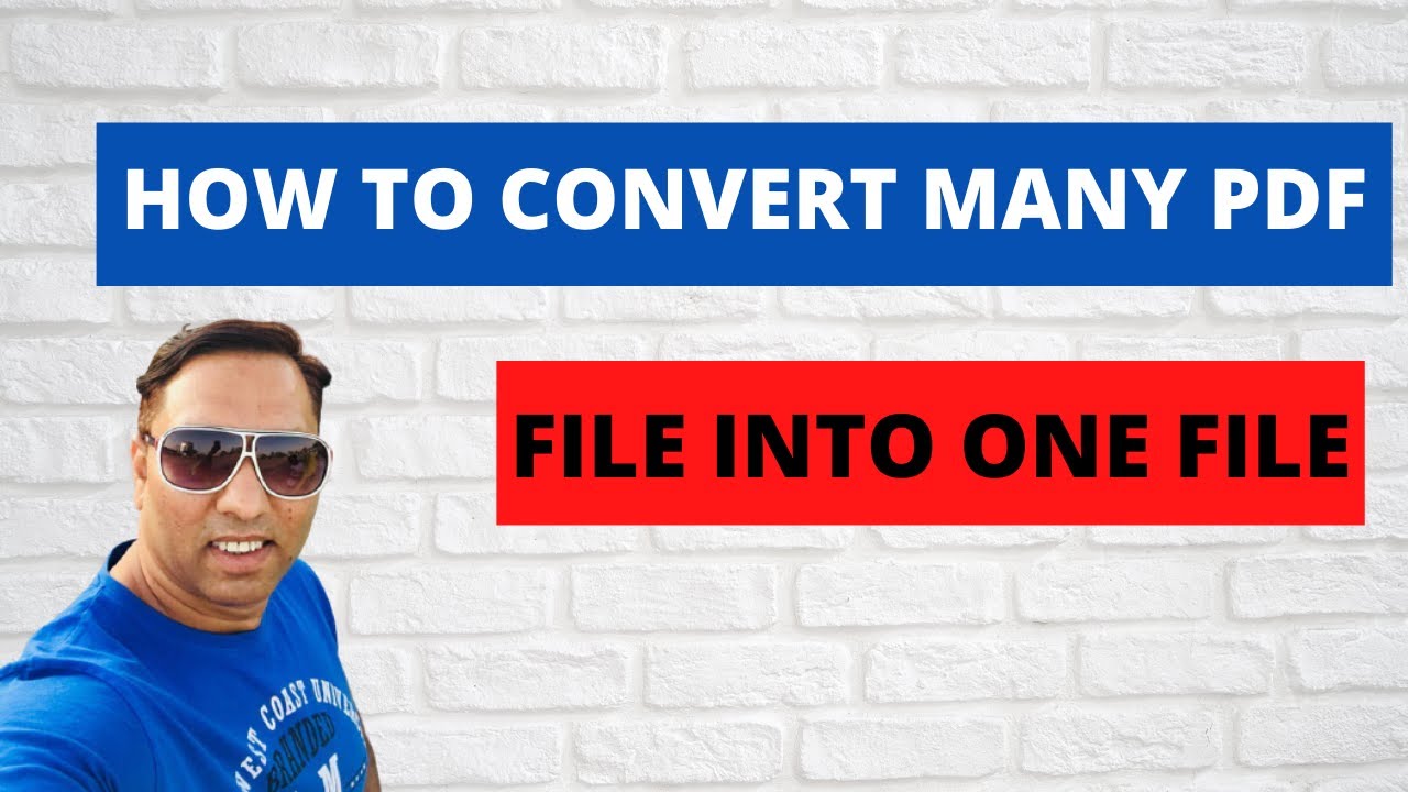 How to merge PDF files into One for free. KKM