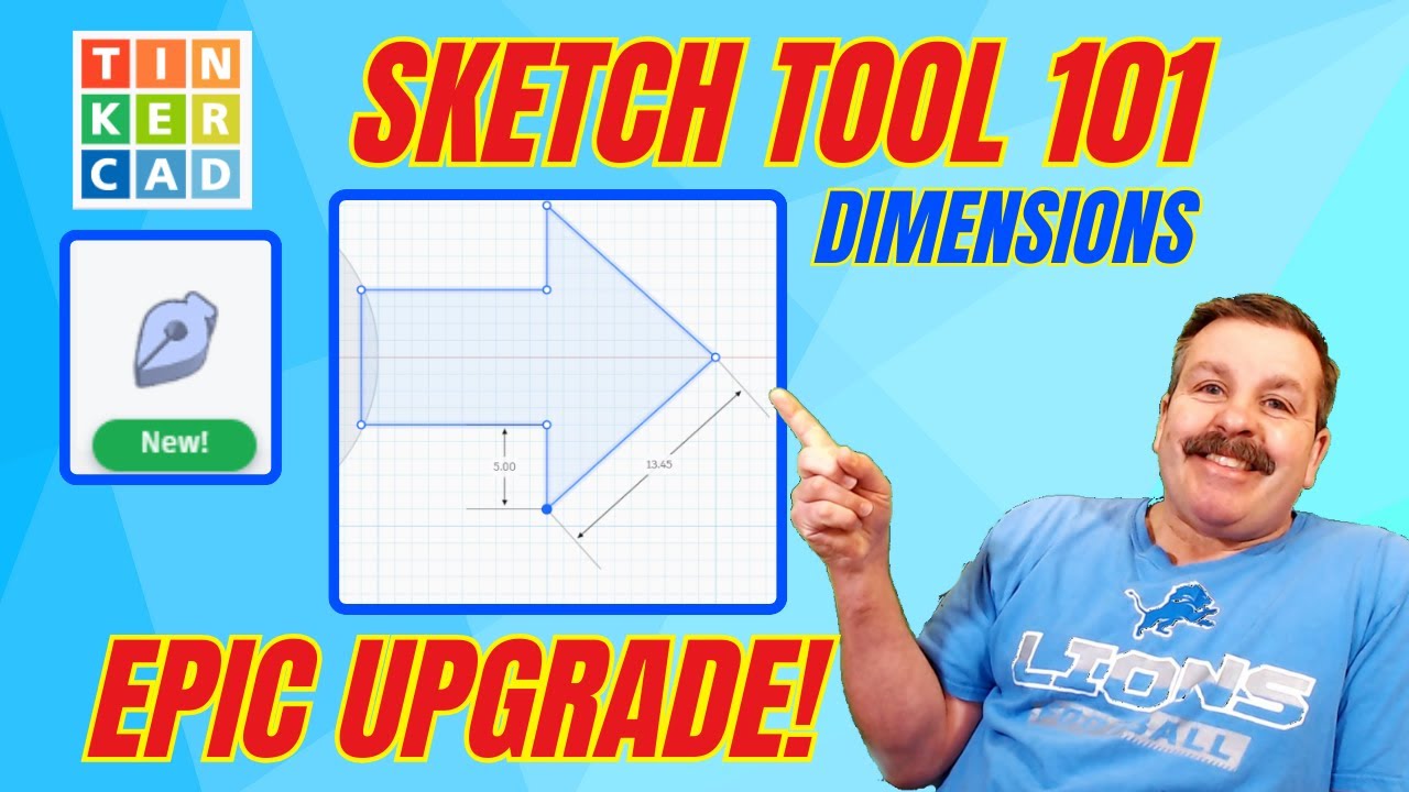 Must-Know Tinkercad Sketch Tool Techniques Dimension & Trace in Minutes!