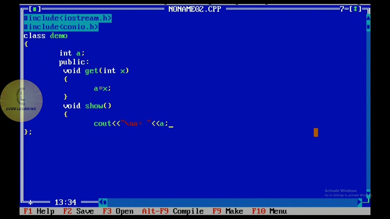 C++ | class 'returning objects' | CodeLearning