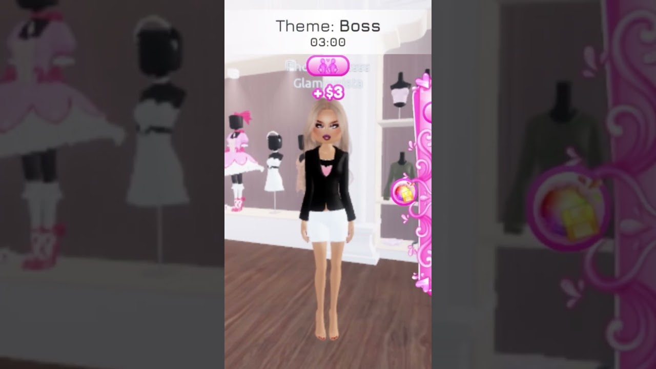 Dress To Impress Outfit Ideas - Boss #dti #outfitideas #dresstoimpress #alibi