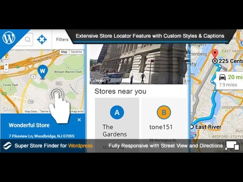 Super Store Finder for WordPress - Store Locator WordPress Plugin 2015