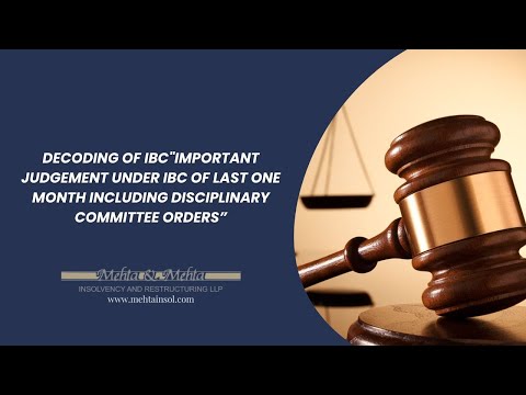 Webinar on "Decoding of IBC"