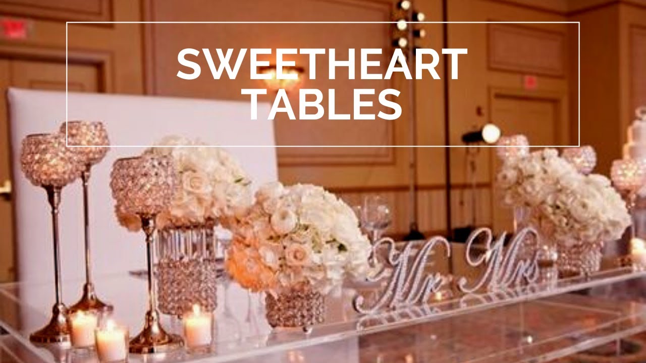 Wedding Sweetheart Tables for 2025 Designs and The popularity