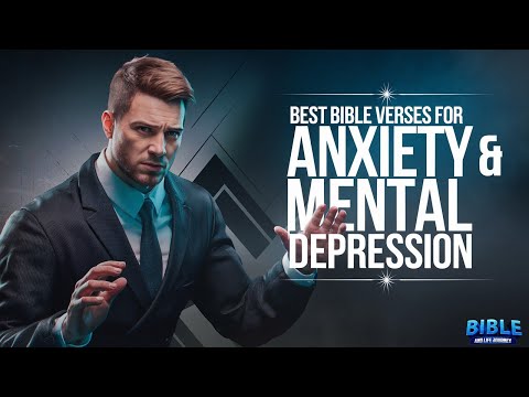 Best Bible Verses for Mental Illness। Overcoming Anxiety & Depression with God's Word (Part 1)