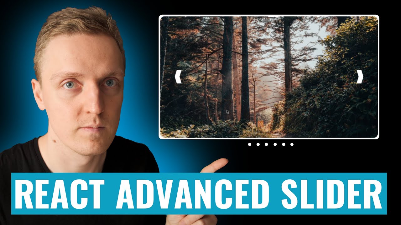 Build Advanced React Image Slider Tutorial