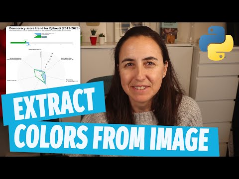 Extract colors from an element in your visualization for re-use | Extract colors with Python