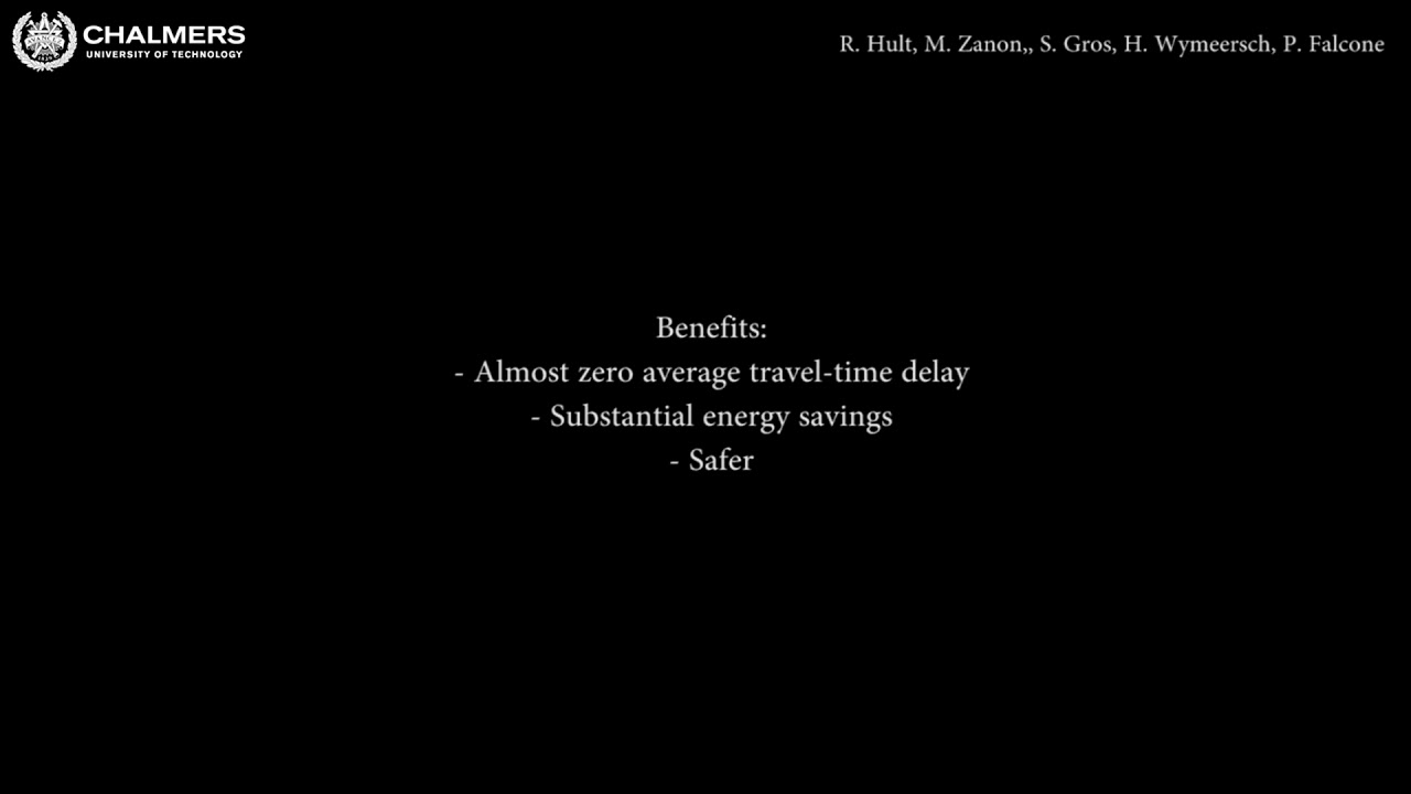 Optimization-based coordination of connected, automated vehicles at intersections