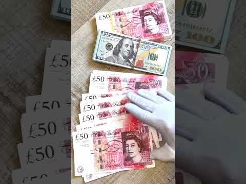 $20K US Dollars & ÂŁ10K British Pounds | Prop Money