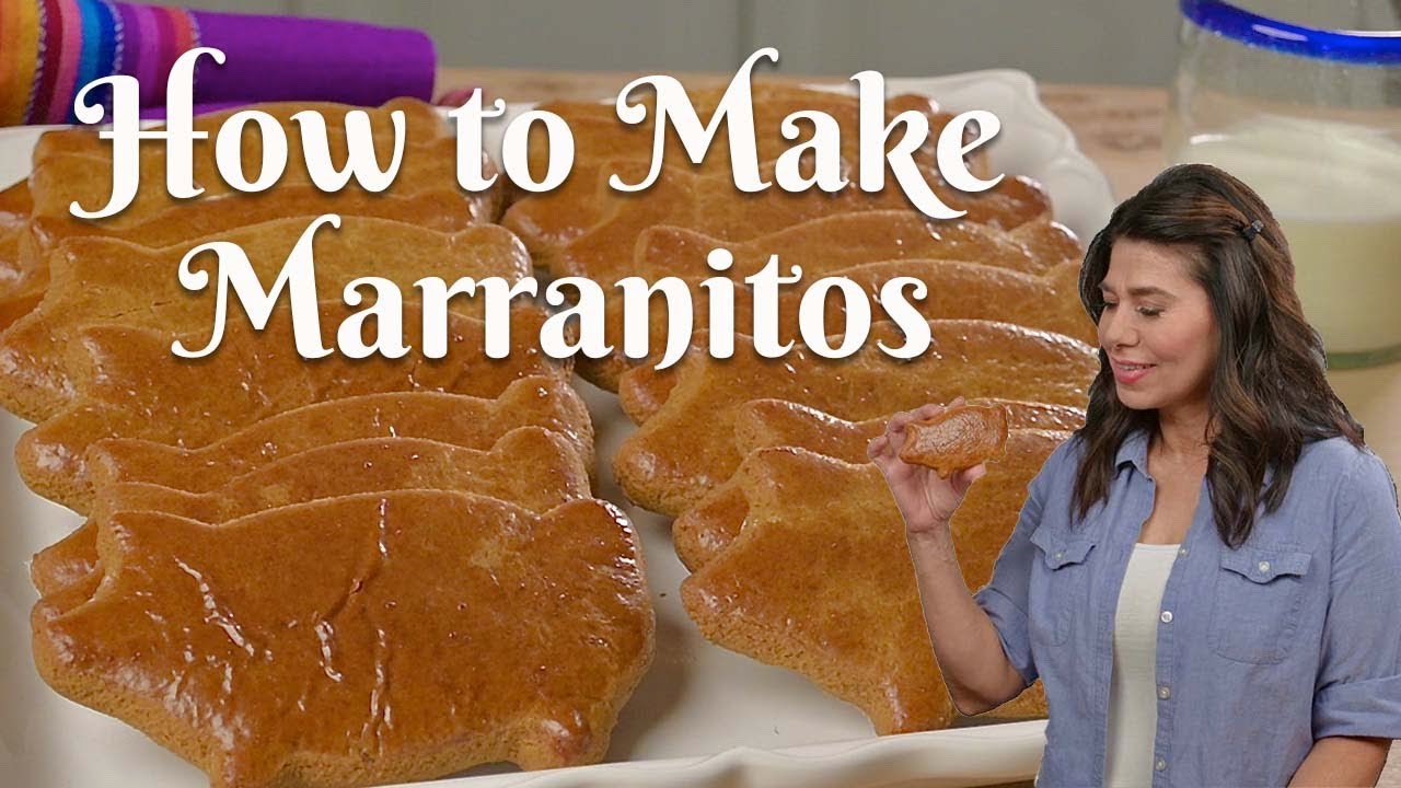 HOW TO MAKE MARRANITOS: Easy Recipe for Mexican Gingerbread Pig-shaped Cookies/Pan Dulce