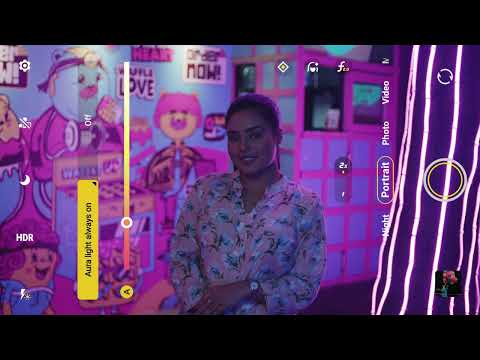 How to adjust the color tone Smart Aura light Portrait System on V29 Series 5G | vivo Bangladesh