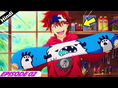 Sk8 the infinity Episode 2 Explained in Hindi || Anime in Hindi #animerecap#newanime#sk8theinfinity