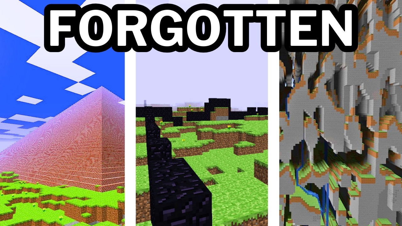 Visiting FORGOTTEN Minecraft Structures