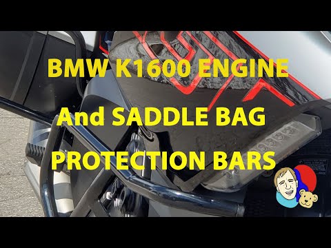BMW K1600 Wunderlich-style Engine and Saddlebag Protection Bars