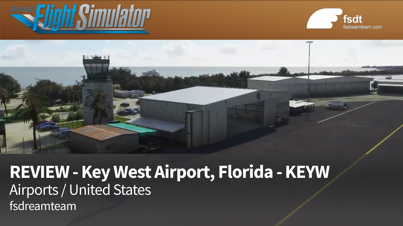 Key West KEYW Airport Scenery Review by fsdreamteam in Florida, United ...