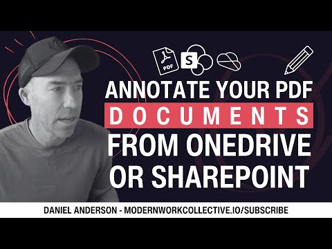 Annotate PDF documents from SharePoint and OneDrive