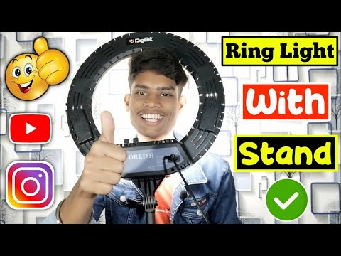 Best Ring Light With Stand 🤩 | Ring Light Setup | For Youtube Videos |Digitek Ring Light Review 2025