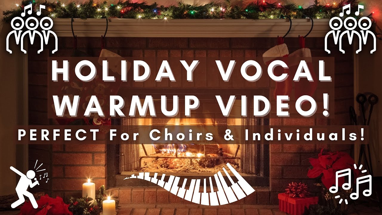 Holiday Vocal Warmup - Self-Guided, PERFECT For All Ages!