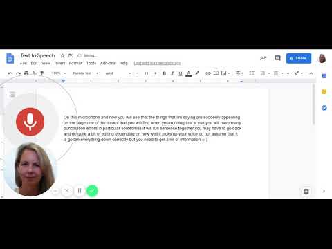 Text to Speech Google Docs