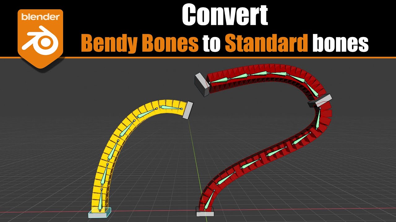 [Blender] Convert Bendy bones to Regular bones