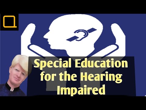 Special Education for the Hearing Impaired Children, Urdu/Hindi Part 3.