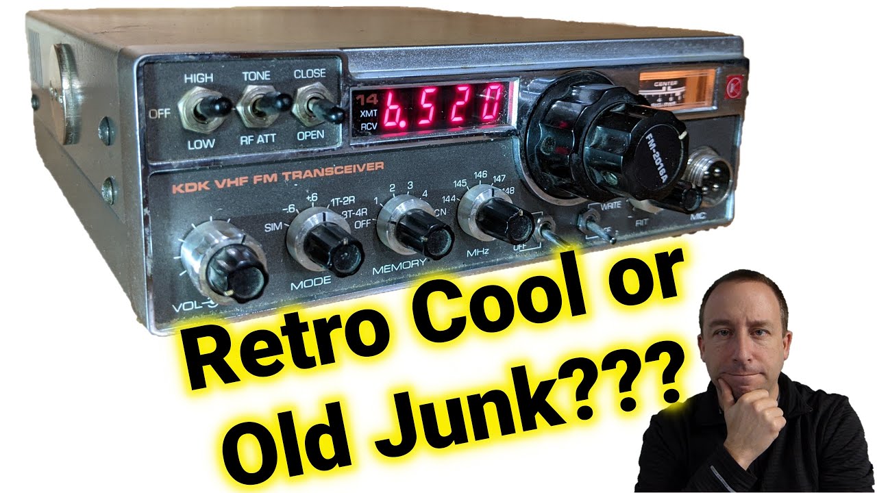 Classic Ham Radio Transceiver: KDK FM2016A 2 Meter Mobile Radio