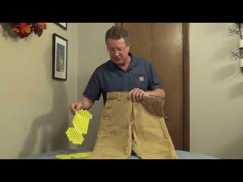 Carhartt Work Pants with Openings for Knee Pads