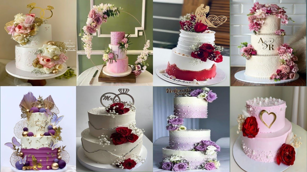 💍trendy engagement cakes design/amazing ring ceremony cakes design/Aesthetic engagement cakes design