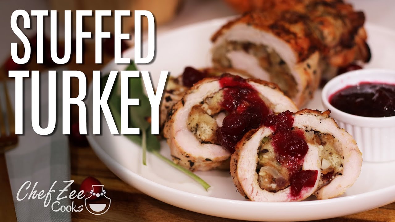 Stuffed Turkey Breasts | Turkey Roulade | Holiday Recipes | Chef Zee Cooks