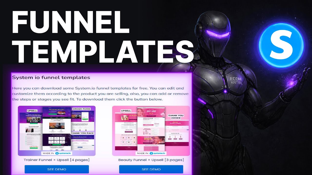 How To View Systeme.io Templates Funnel Templates And Examples (2026) | Template Library