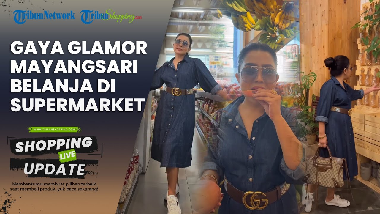 Makin Glamor seusai Jadi Mantu Soeharto, Gaya Mayangsari saat Belanja ...