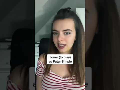 "To Play" (Jouer) In The Future Tense #Shorts