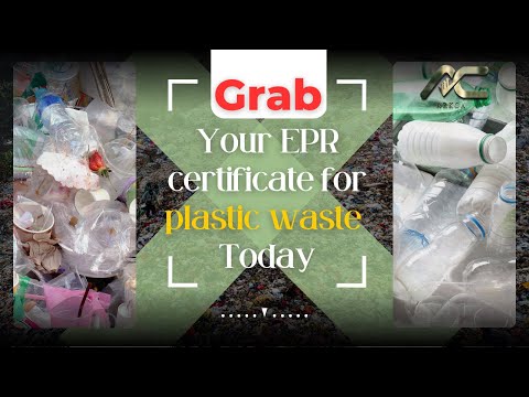 Get EPR for Plastic Waste Management and Recycling in India #epr