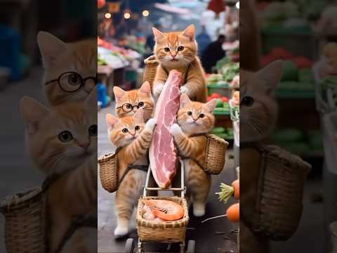 Cats are teaching’s everyone how to cook again  #cat #cats #catshorts #catvideos #catmemes #cooking