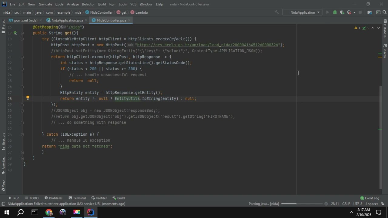 java: cannot access org.springframework.context.ConfigurableApplicationContext