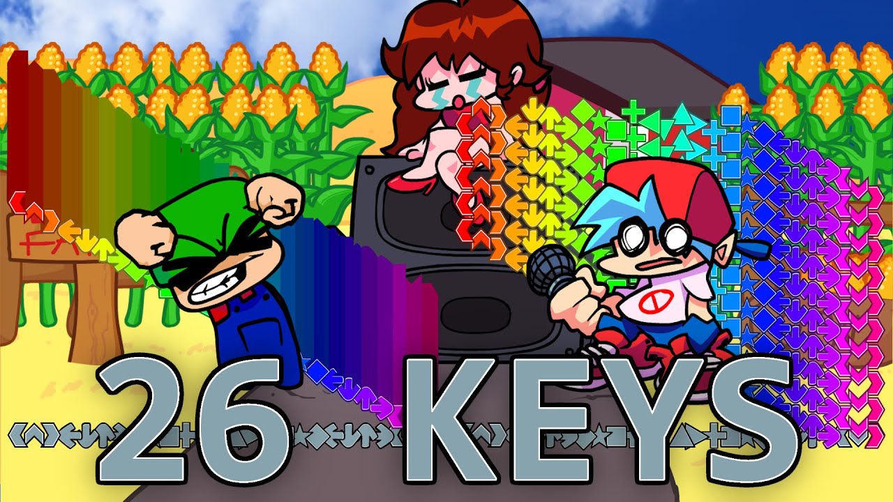 floccinaucinihilipilificatiophobia BUT 26 KEYS FNF