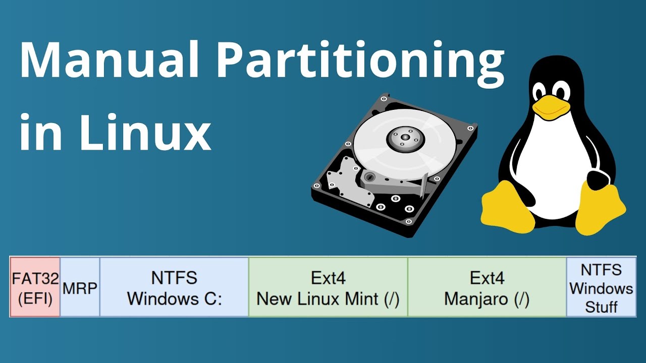 Manual Partitioning during Linux Installation - Partitioning Guide