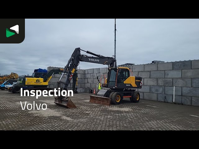 Volvo EW180 E Wheeled excavator - BAS World
