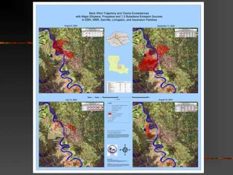Using GIS to map Ozone
