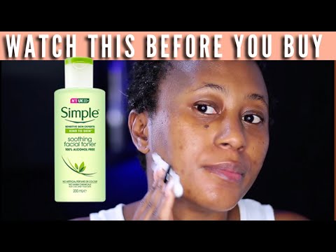 Simple Soothing Facial Toner Review - Affordable Facial Toner